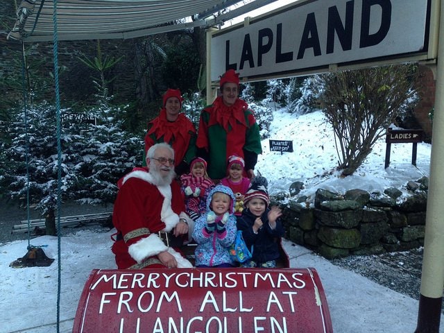 Santa Special Llangollen Railway - Mini Travellers - Family Travel ...