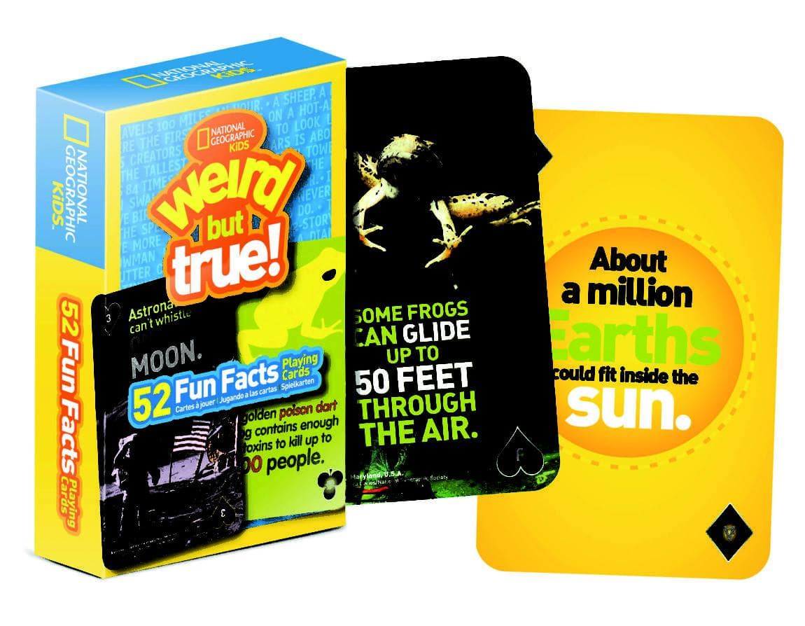 Weird But True Playing Cards - Mini Travellers - Family Travel & Family ...
