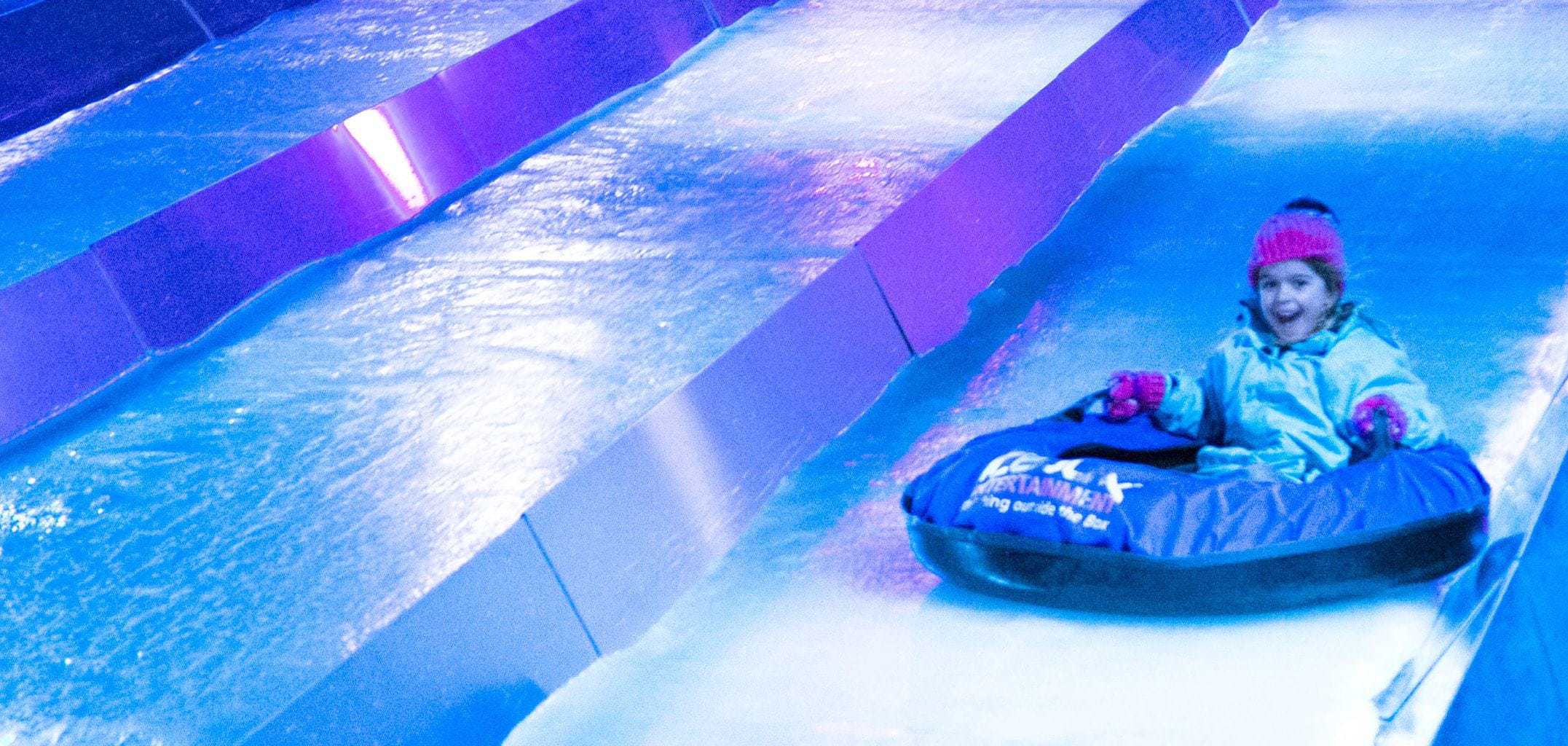 Is it worth queuing for the Ice Slide at Liverpool Ice Festival? - Mini ...