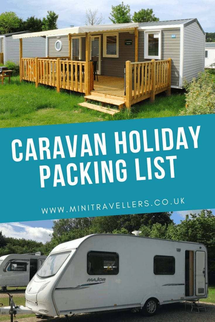 What to Pack for a Holiday in a Caravan - Mini Travellers - Family ...