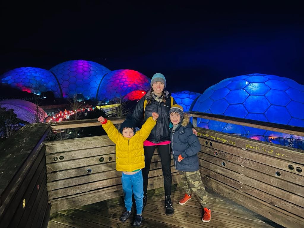 Christmas at the Eden Project - Mini Travellers - Family Travel ...