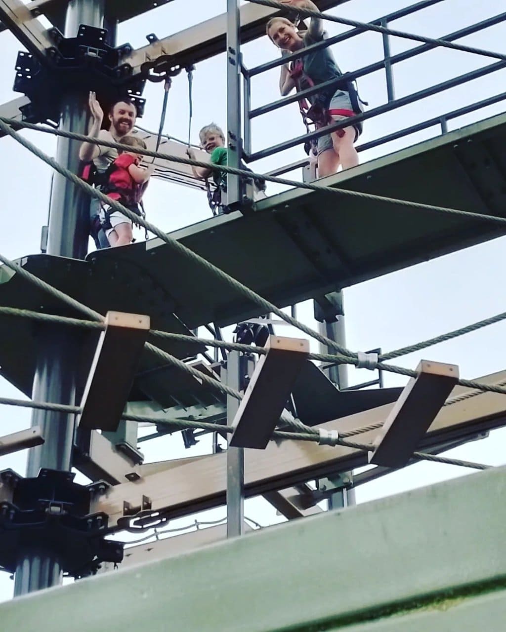 The Air Trail at Tees Barrage International White Water Centre - Mini ...