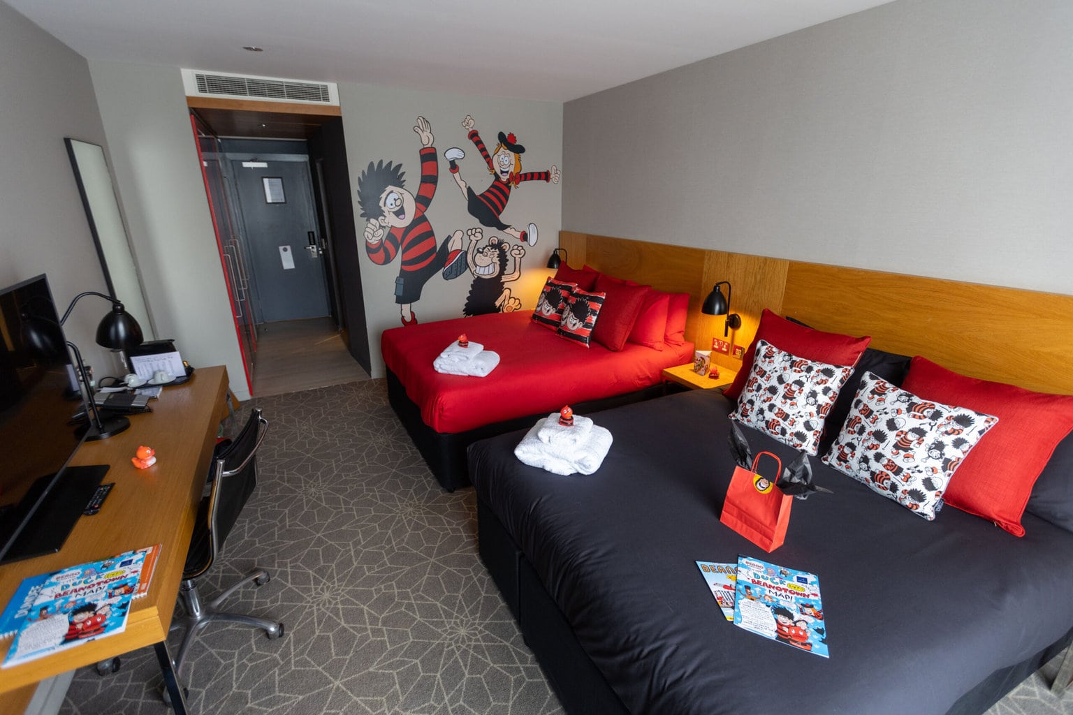 Making a Splash in Dundee with The Beano- themed family room - Mini ...