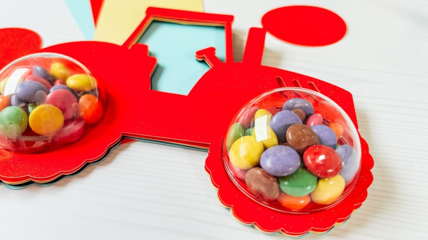 Easy Tractor With Candy Wheels Tutorial - Mini Travellers - Family ...