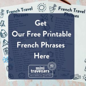 Free Printable French Travel Phrases For Kids - Mini Travellers ...